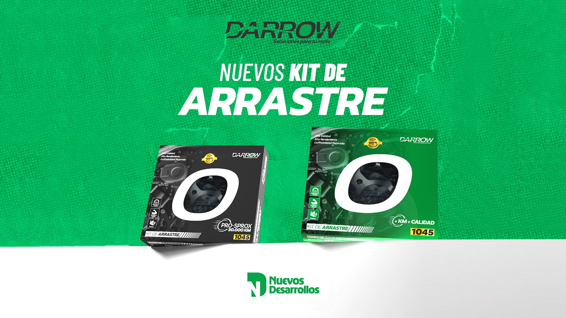 Kit de arrastre: el alma de tu motocicleta - DARROW Soluciones para tu moto